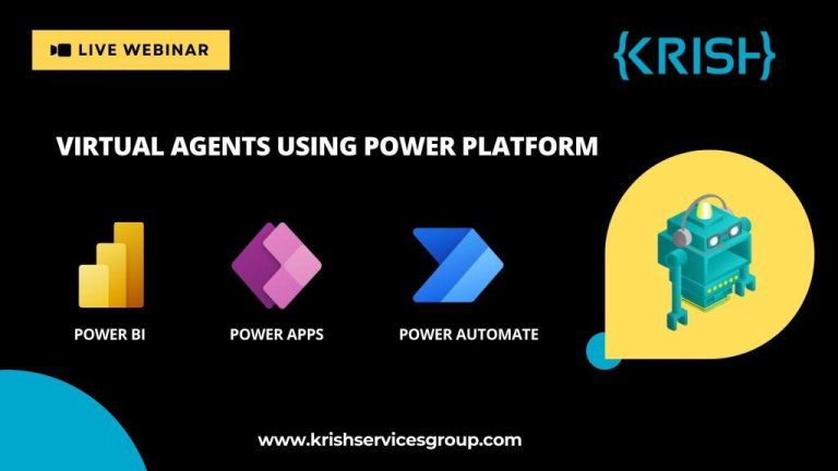 Virtual Agents Using Power Platform - Krish Services Group